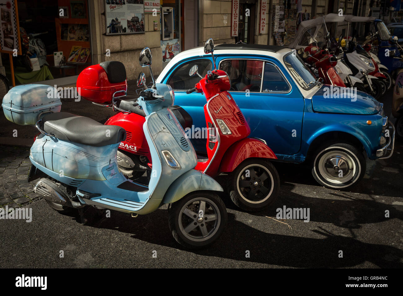 Rome vehicles hi-res stock photography and images - Alamy