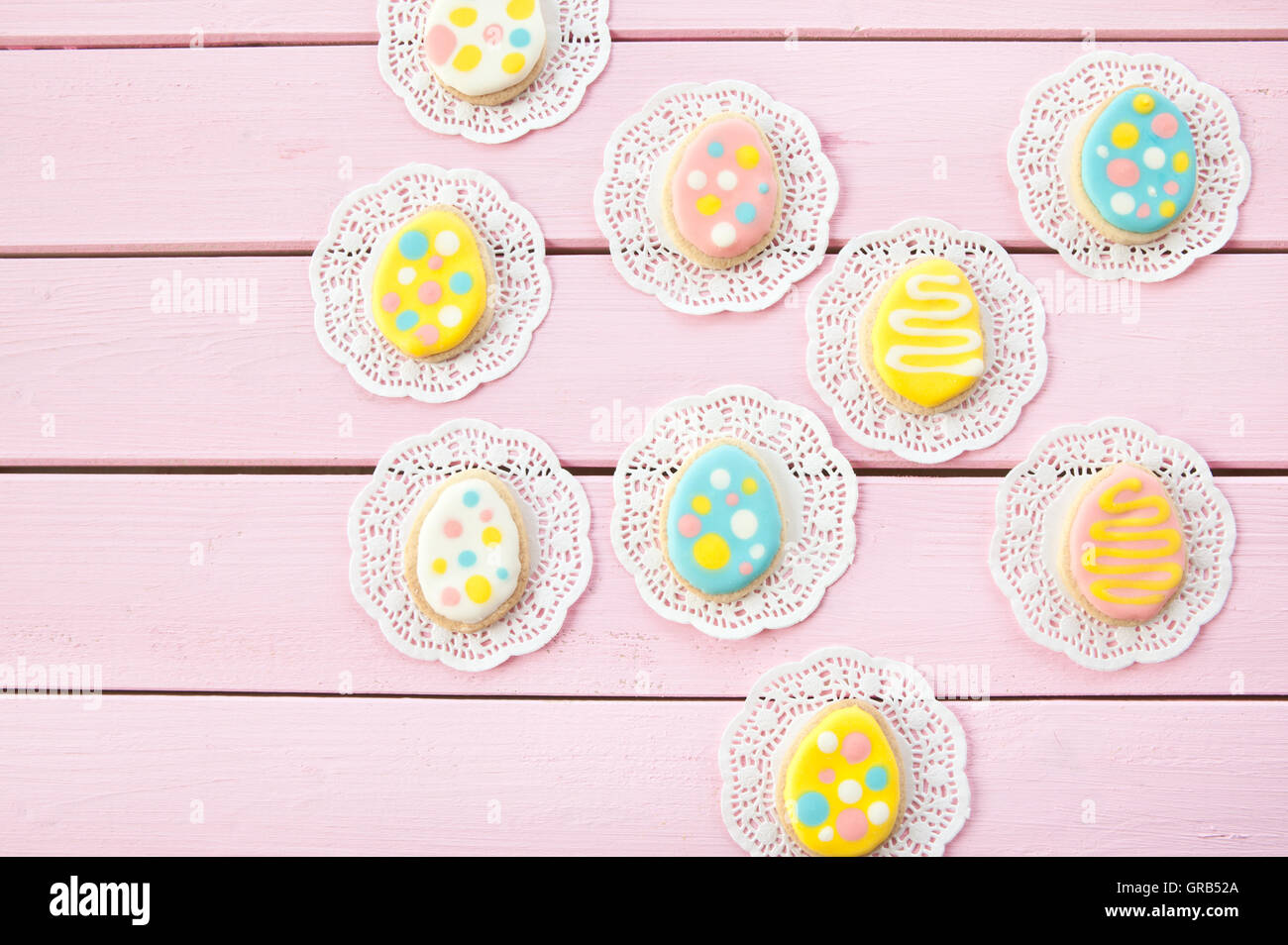 Colorful Easter Cookies Stock Photo - Alamy