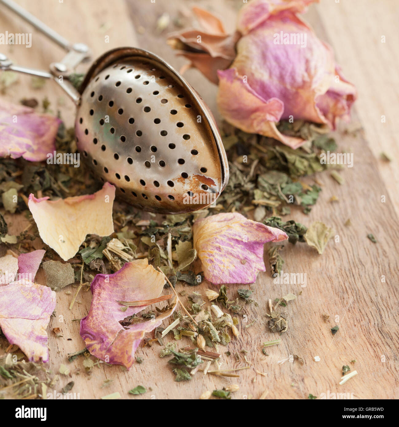 Rose Petal Tea Stock Photo - Alamy