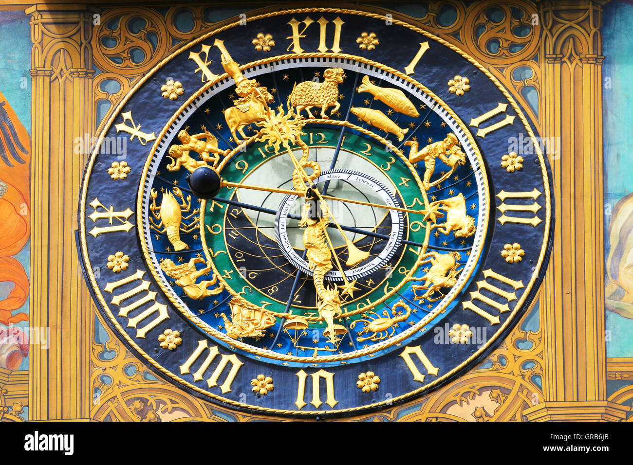 Astronomical clock ulm town hall hi-res stock photography and images ...