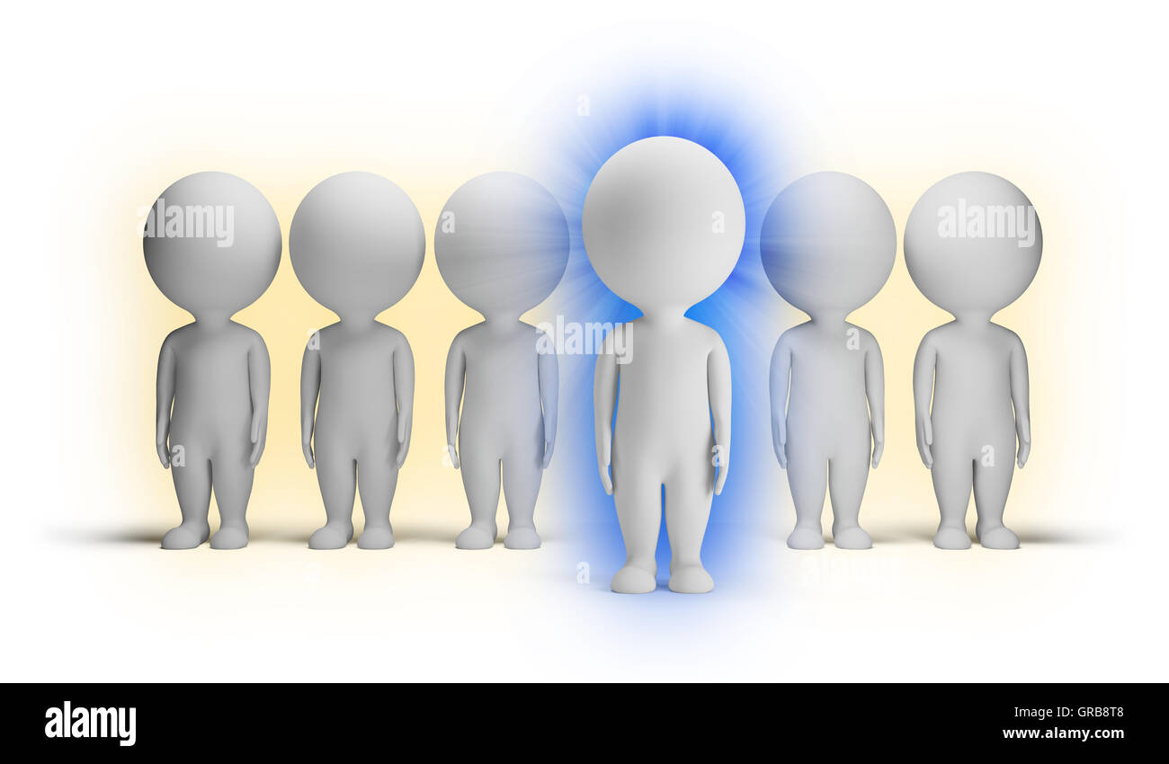 3d small people - indigo Stock Photo - Alamy
