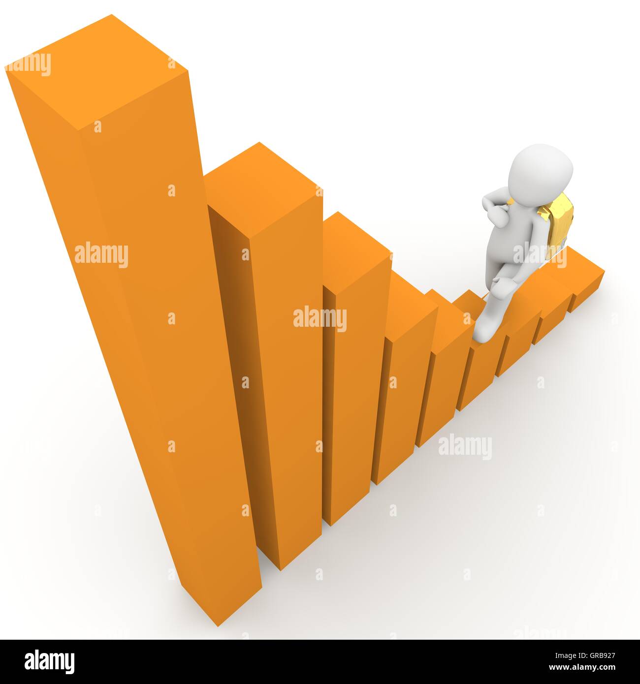 bar graph 14 Stock Photo - Alamy