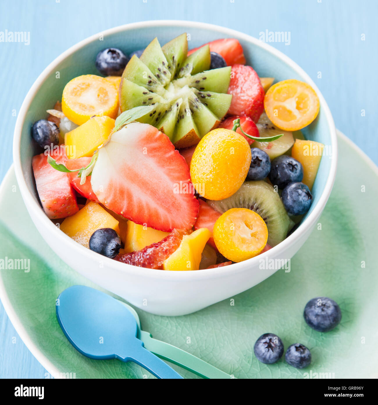 Obstsalat hi-res stock photography and images - Alamy