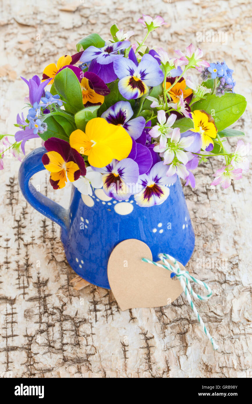 Colorful Spring Flowers Stock Photo - Alamy