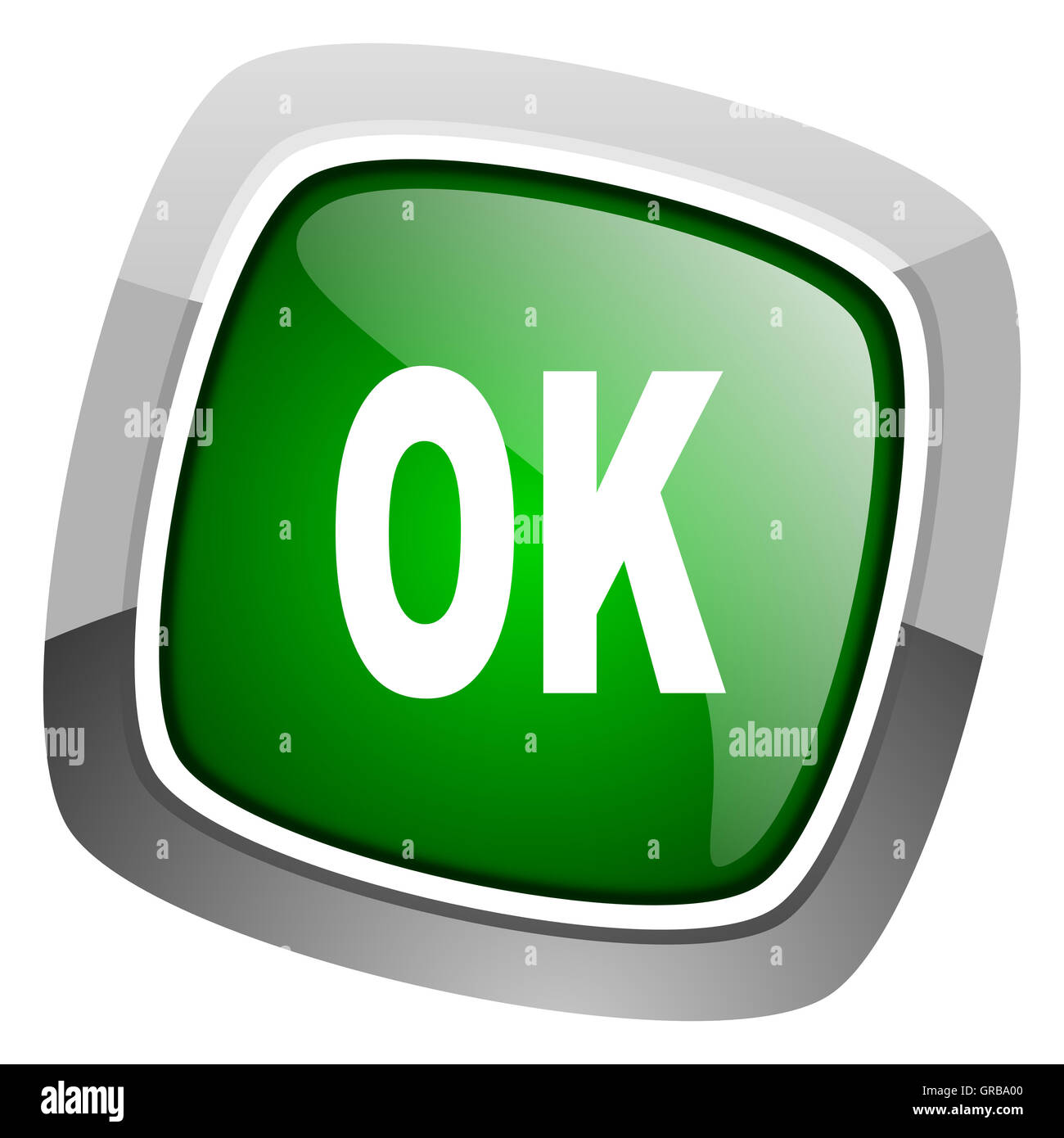 Ok icon hi-res stock photography and images - Alamy