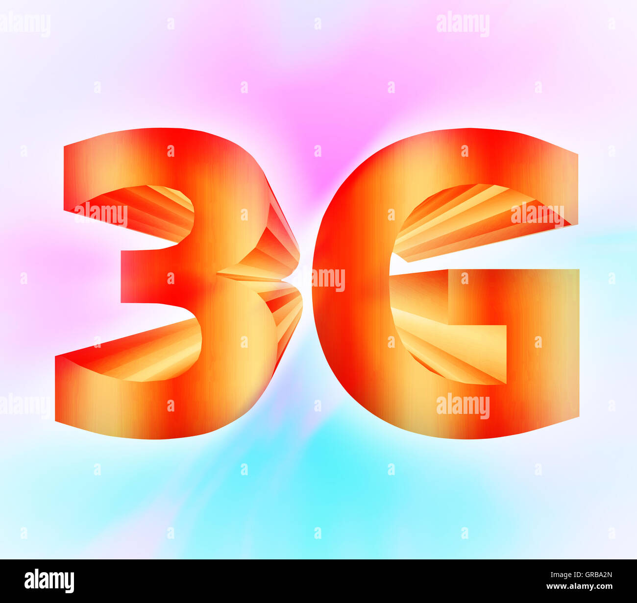 3G network symbol Stock Photo - Alamy