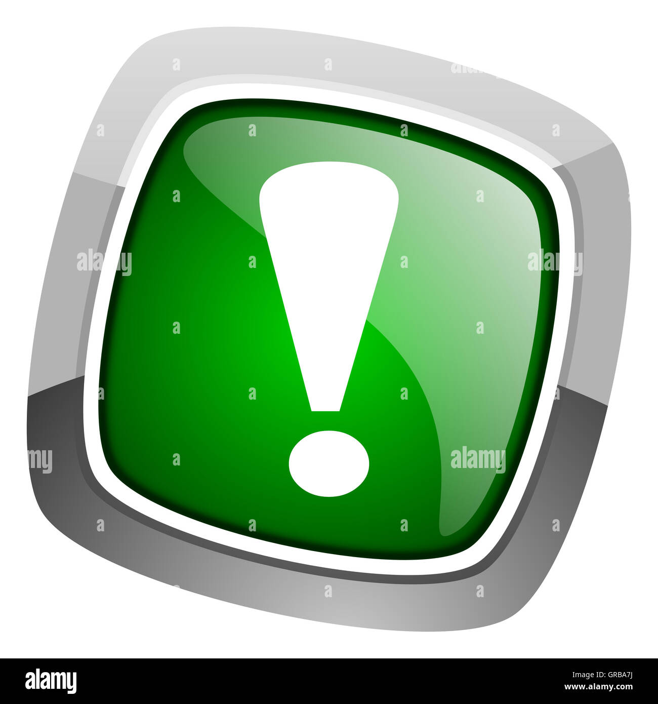 exclamation sign icon Stock Photo - Alamy