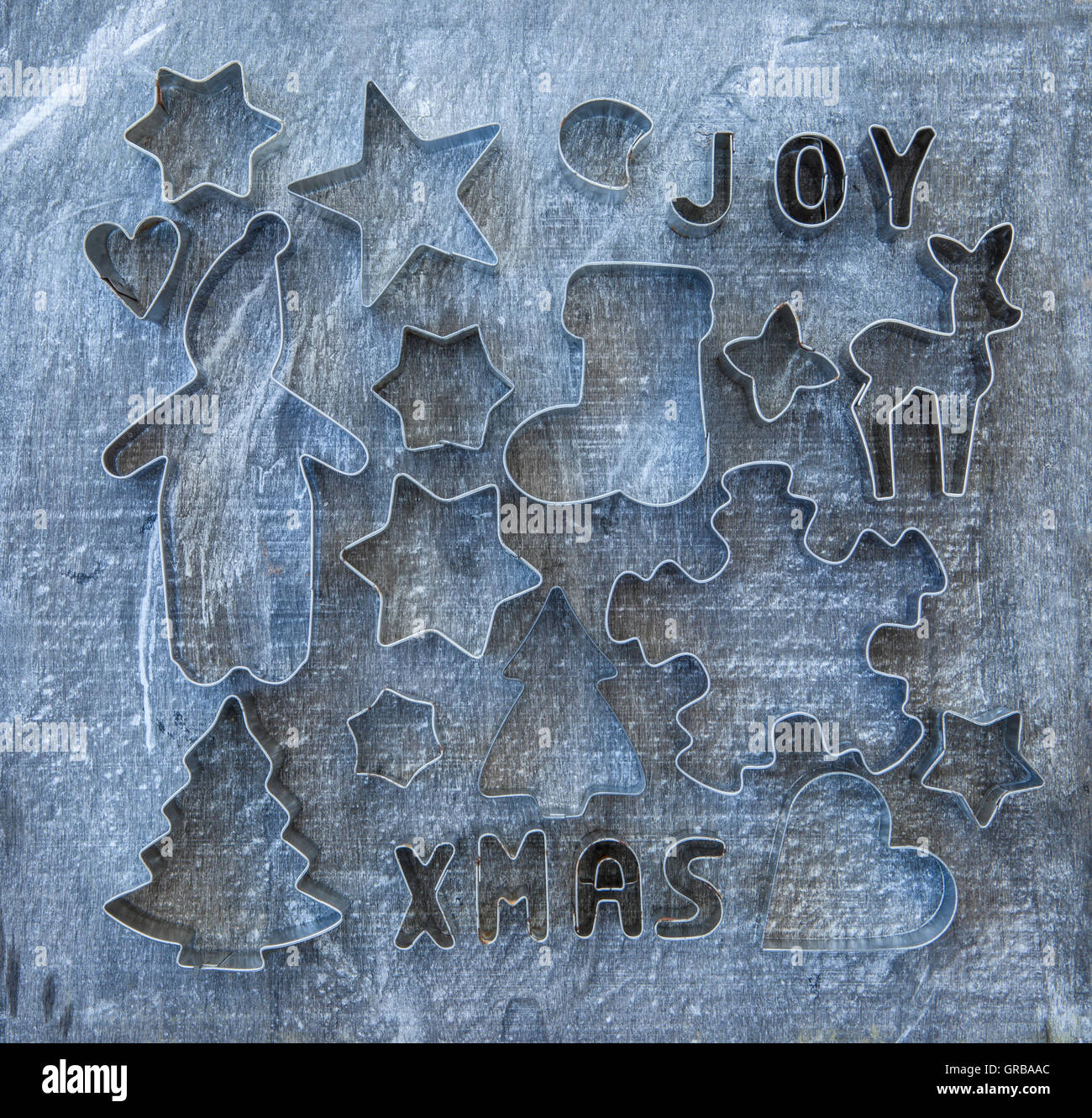 Christmas Cookie Cutters Stock Photo - Alamy