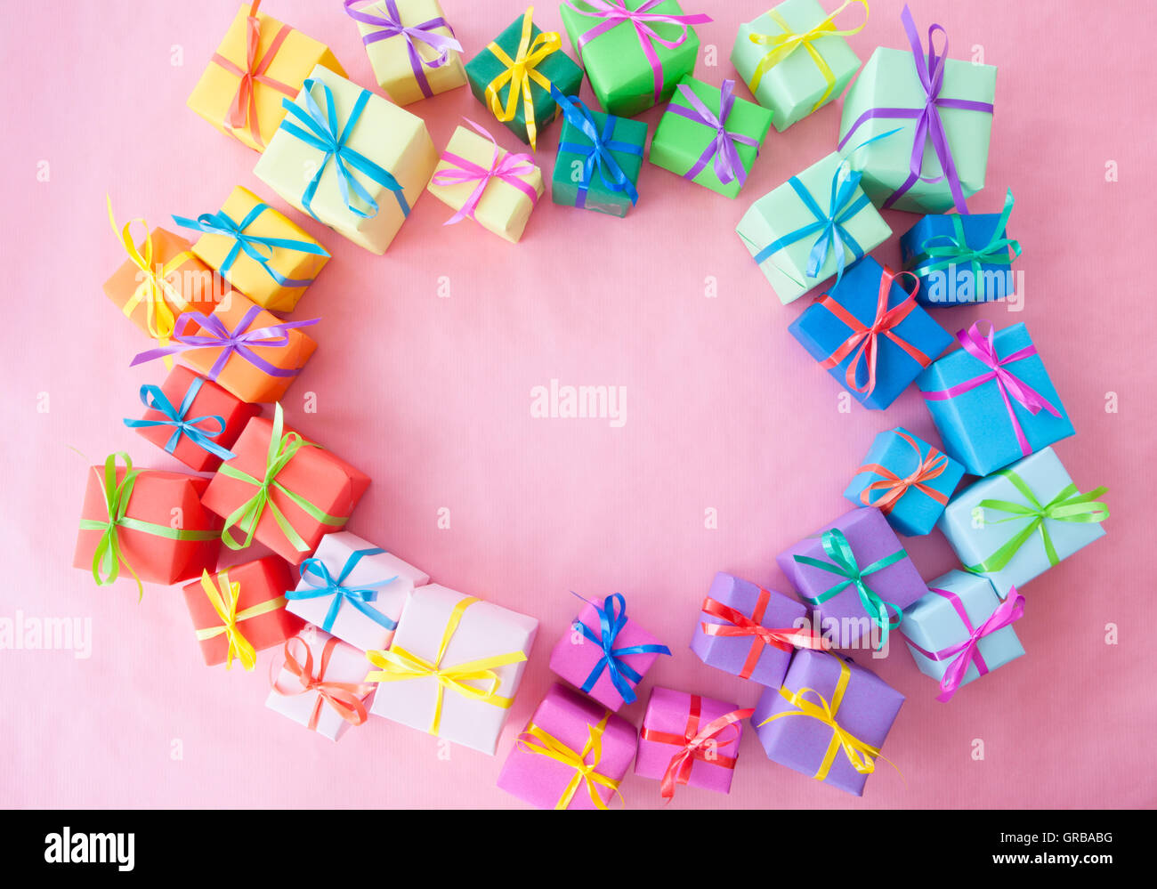 Colorful Christmas Presents Stock Photo - Alamy Colorful Christmas Presents Stock Photo - Alamy