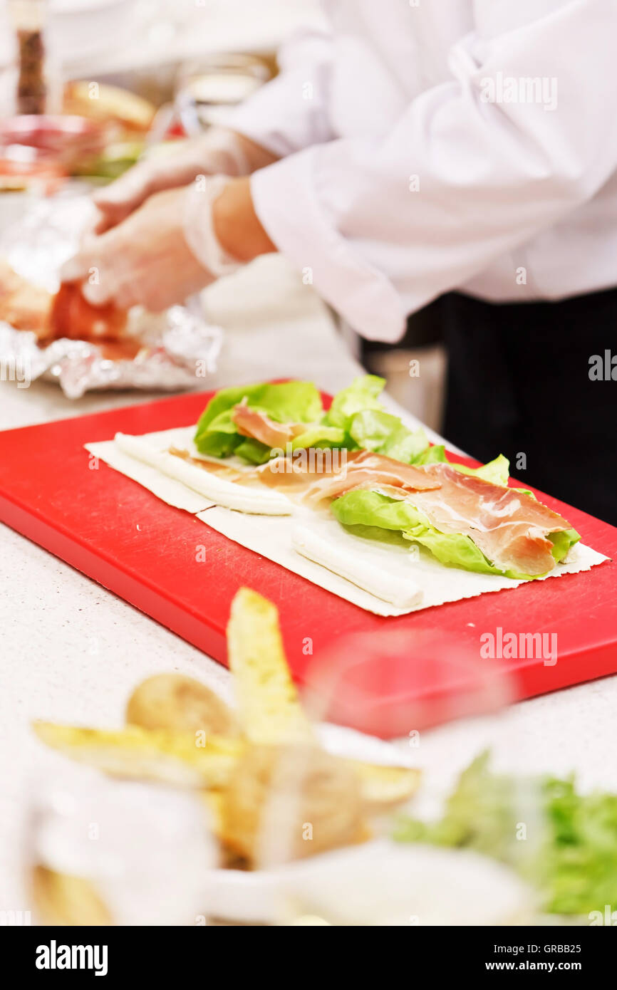 chef at work Stock Photo - Alamy