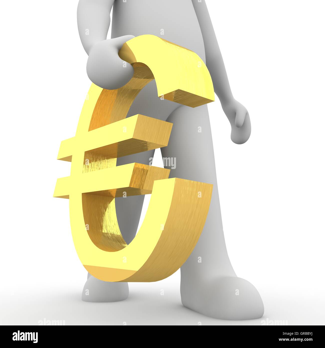 Gold Euro 9 Stock Photo - Alamy