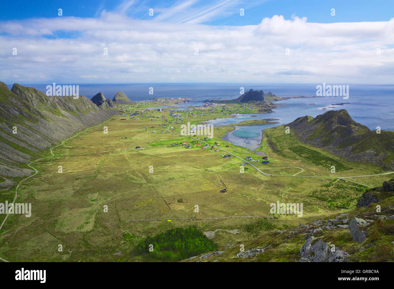 Village sorland in vaeroy hi-res stock photography and images - Alamy