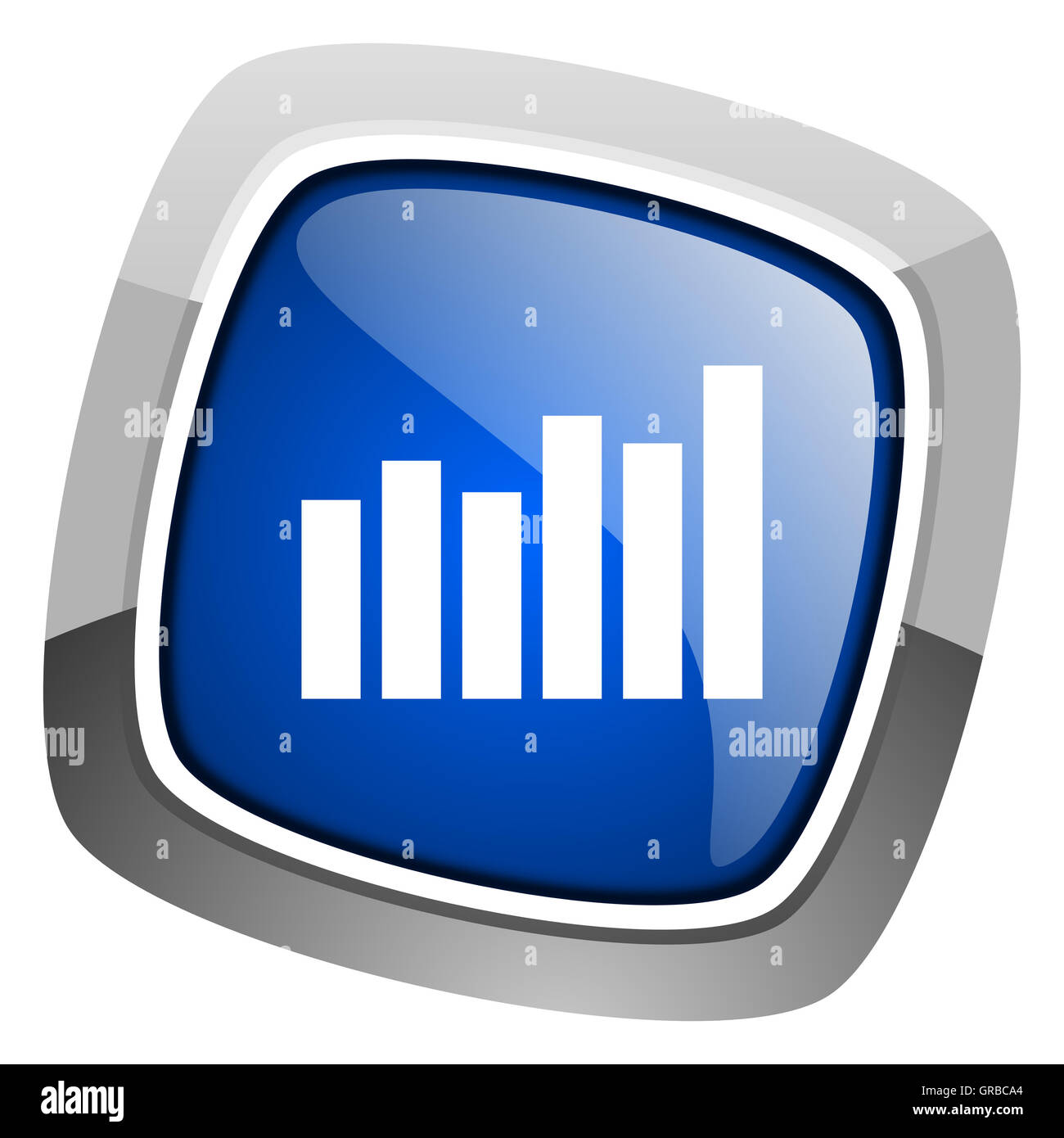 bar graph icon Stock Photo - Alamy