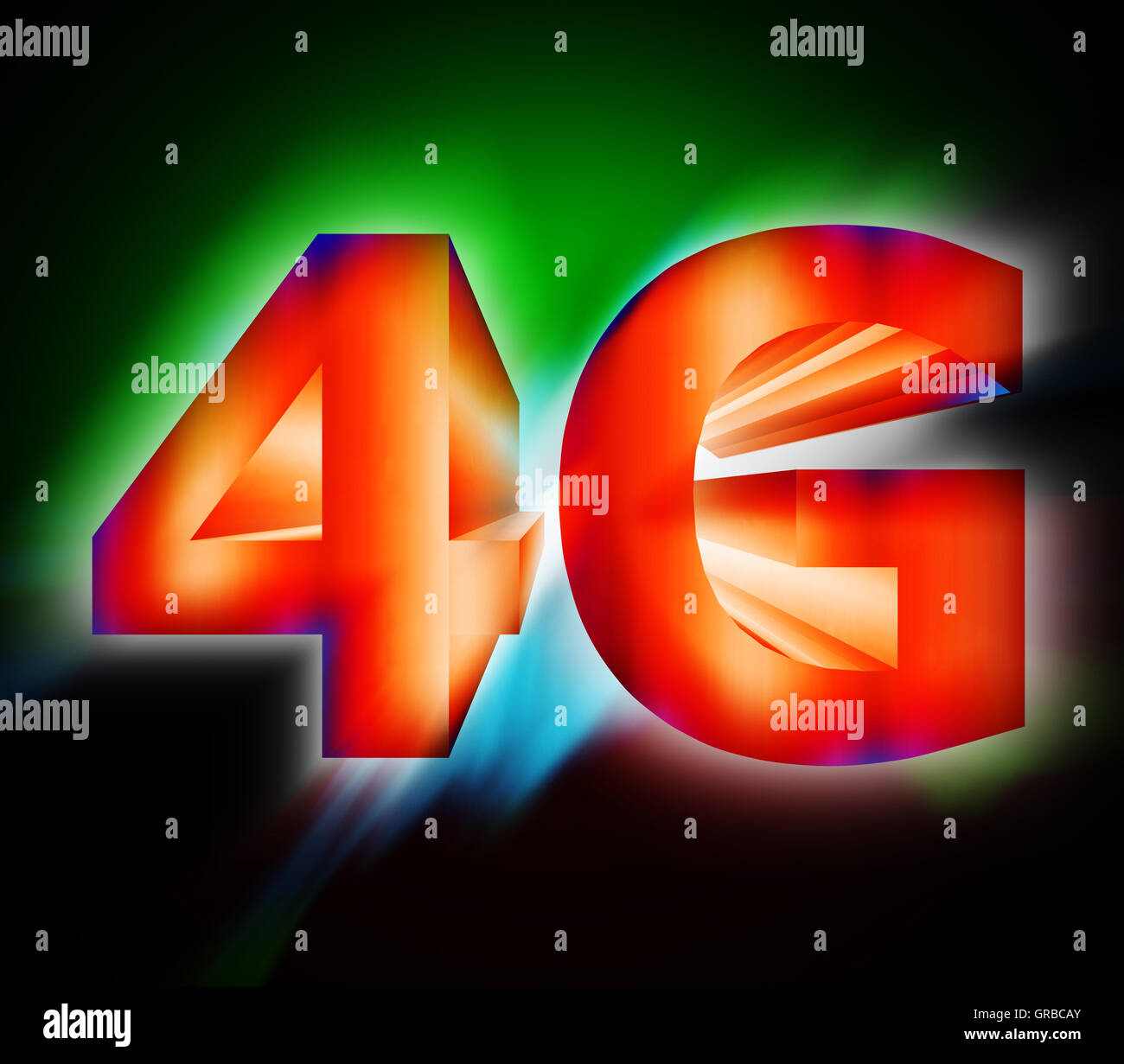 4G network symbol Stock Photo - Alamy