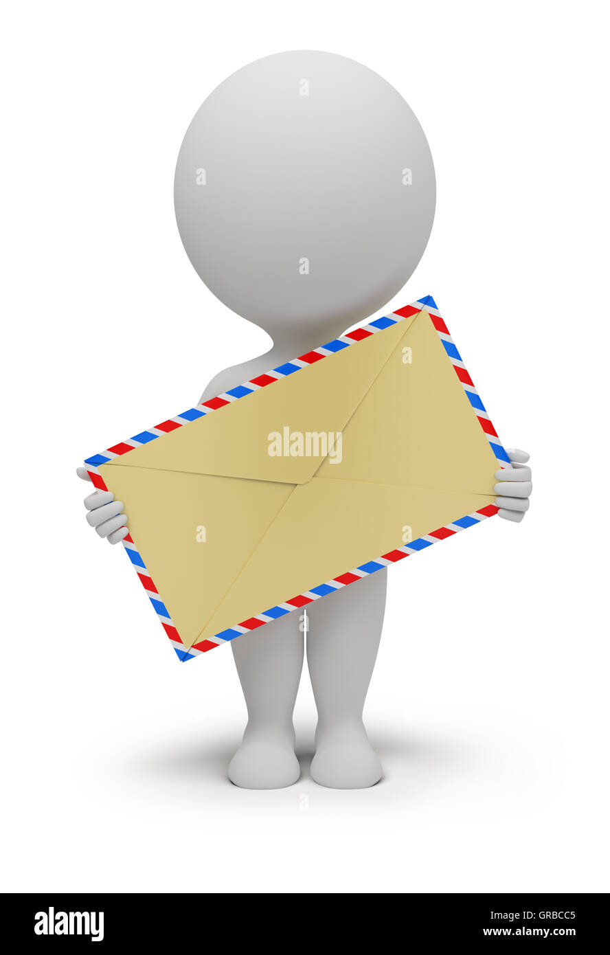 Envelope letter cartoon mail Cut Out Stock Images & Pictures - Alamy