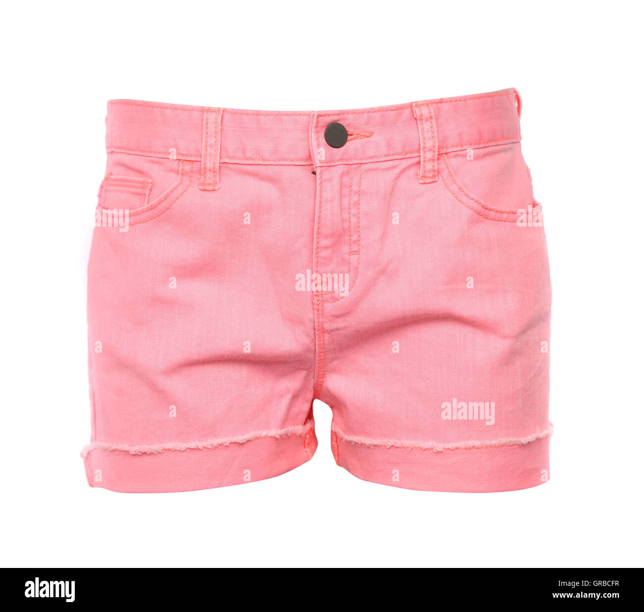 women jeans shorts. Front Stock Photo - Alamy