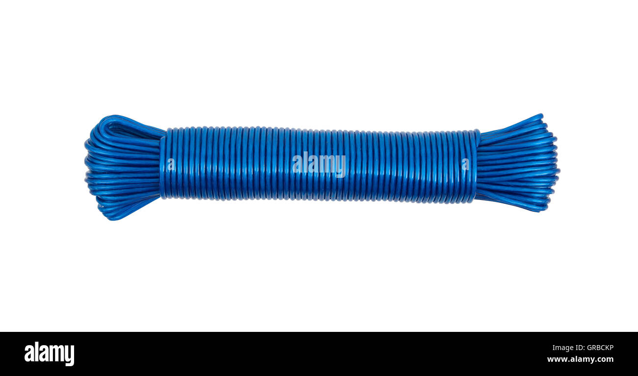 New rope isolated Stock Photo - Alamy