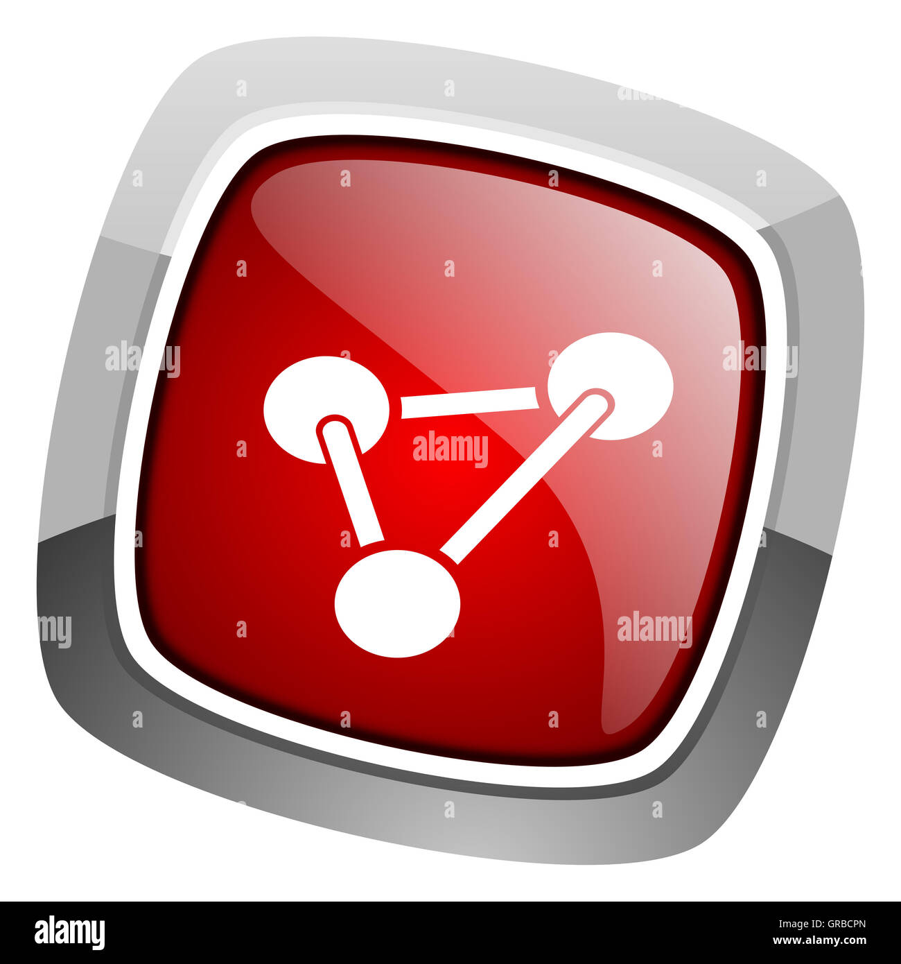 Red steel molecule hi-res stock photography and images - Alamy