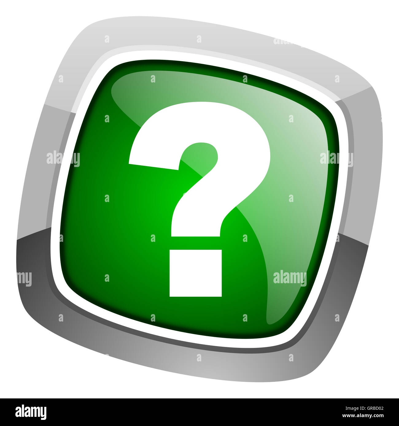 Icono De Pregunta Verde Símbolo De Pregunta Cursor Icono Animación