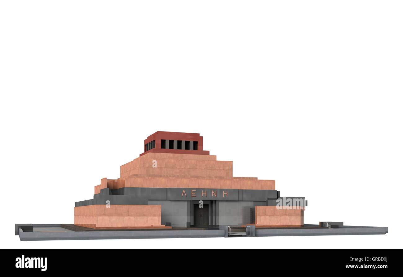 Mausoleum lenin Cut Out Stock Images & Pictures - Alamy