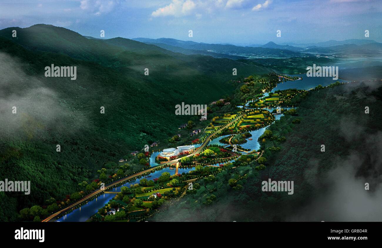 3D landscape visualization Stock Photo - Alamy 3D landscape visualization Stock Photo - Alamy