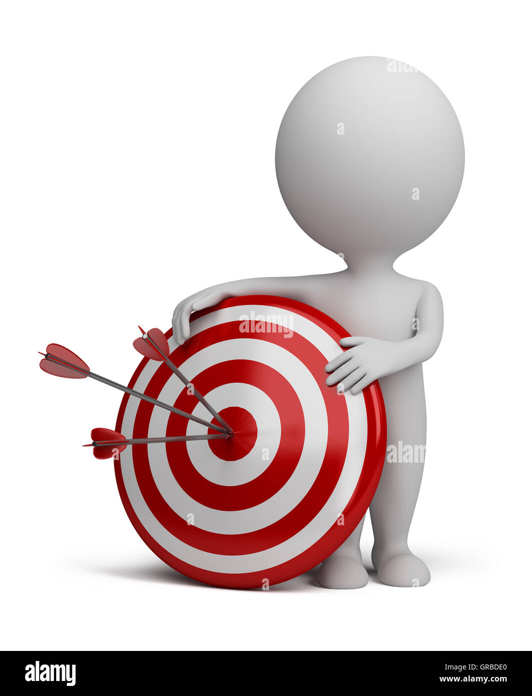 3d small people - target Stock Photo - Alamy