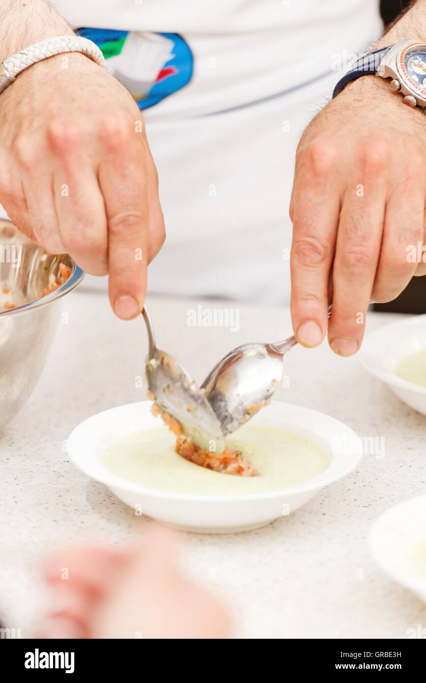 chef at work Stock Photo - Alamy
