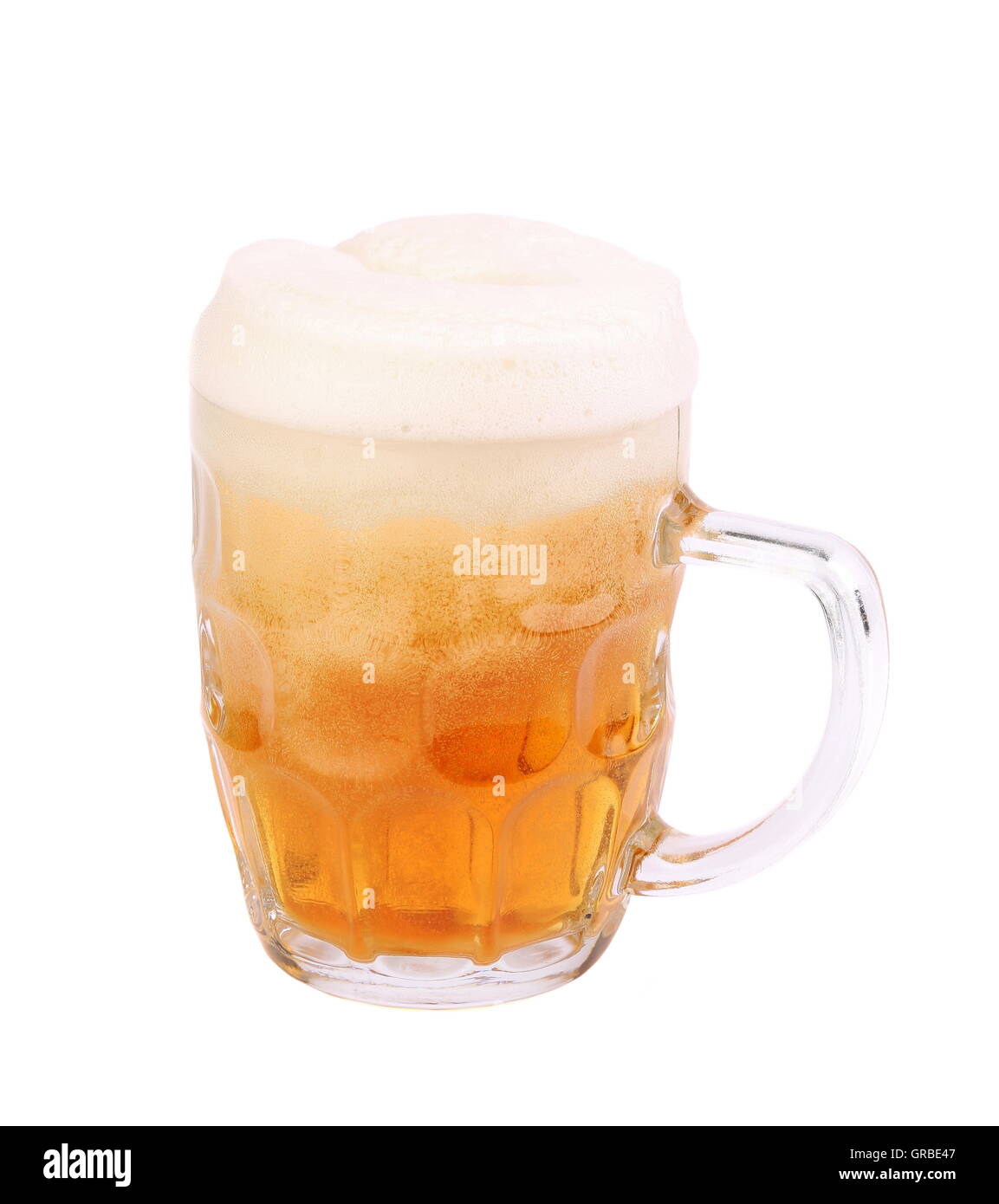 mug of beer isolated Stock Photo - Alamy