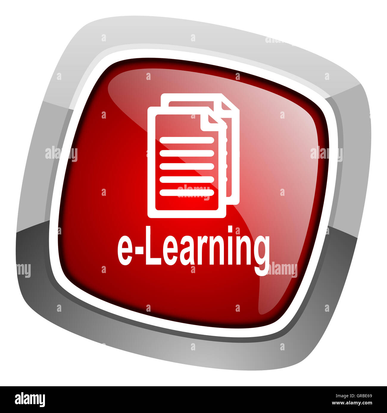 E learning icon hi-res stock photography and images - Alamy