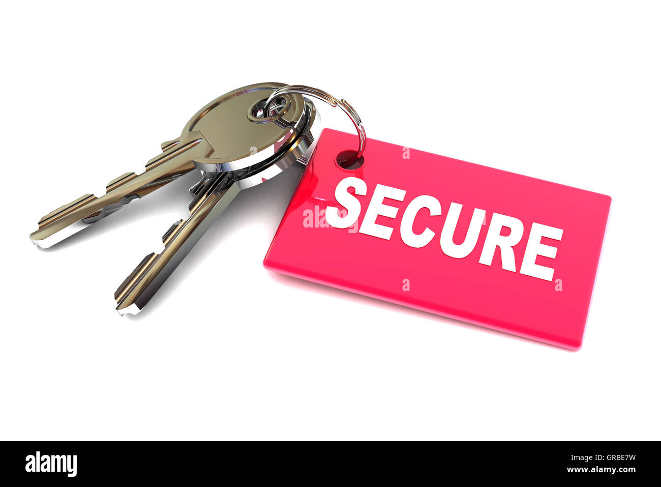Keys of Security Stock Photo - Alamy