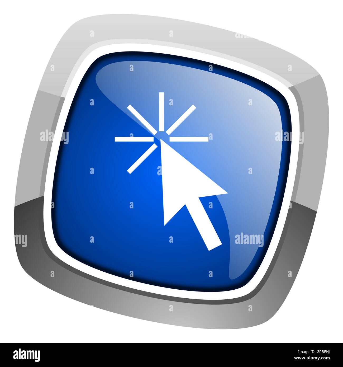 click here icon Stock Photo - Alamy
