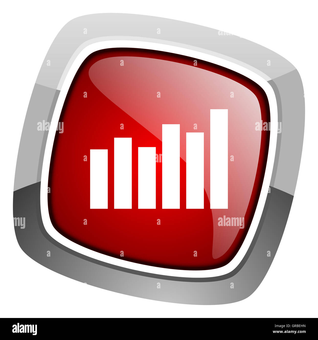 Bar graph icon hi-res stock photography and images - Alamy