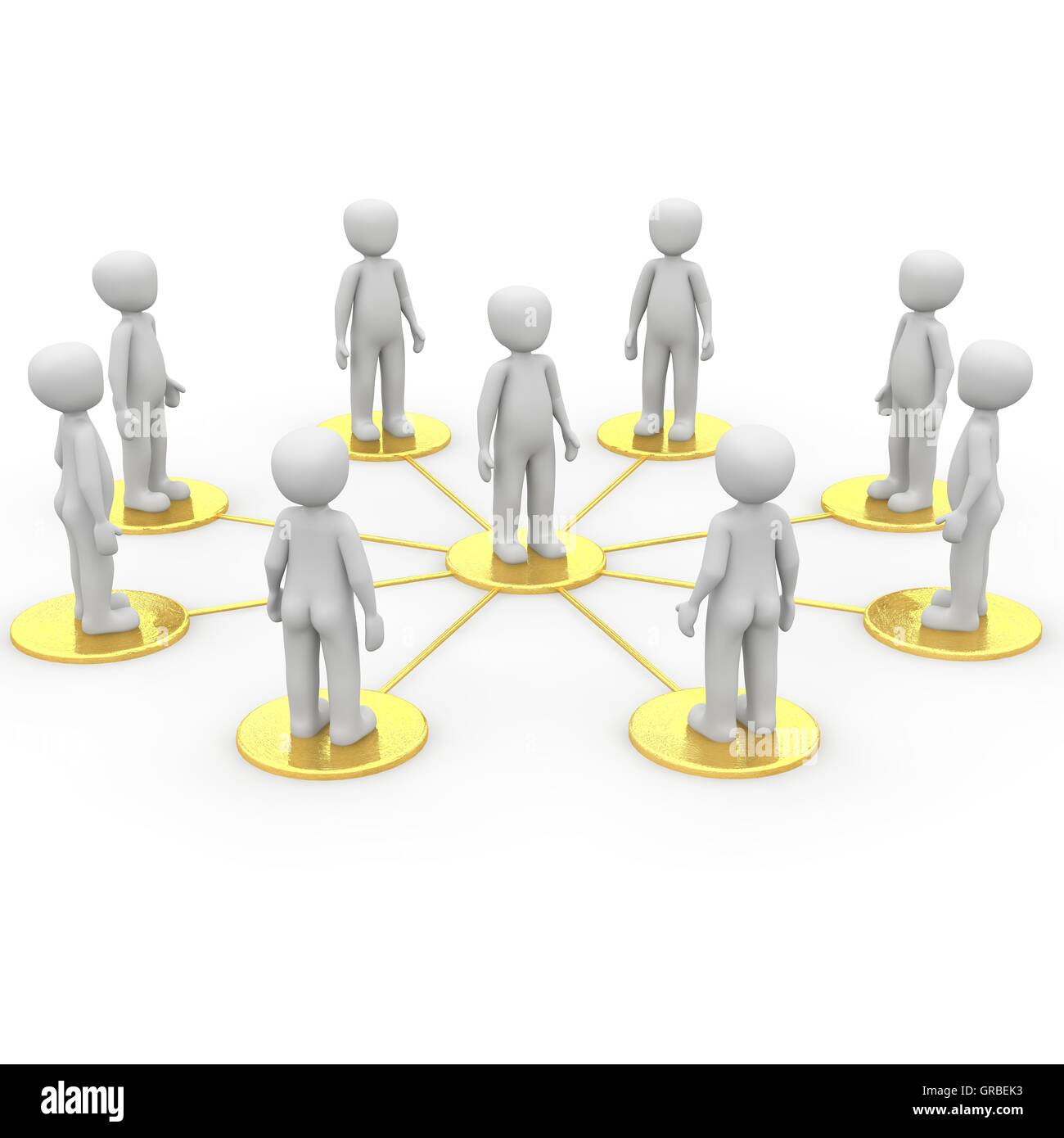 golden network 8 Stock Photo - Alamy