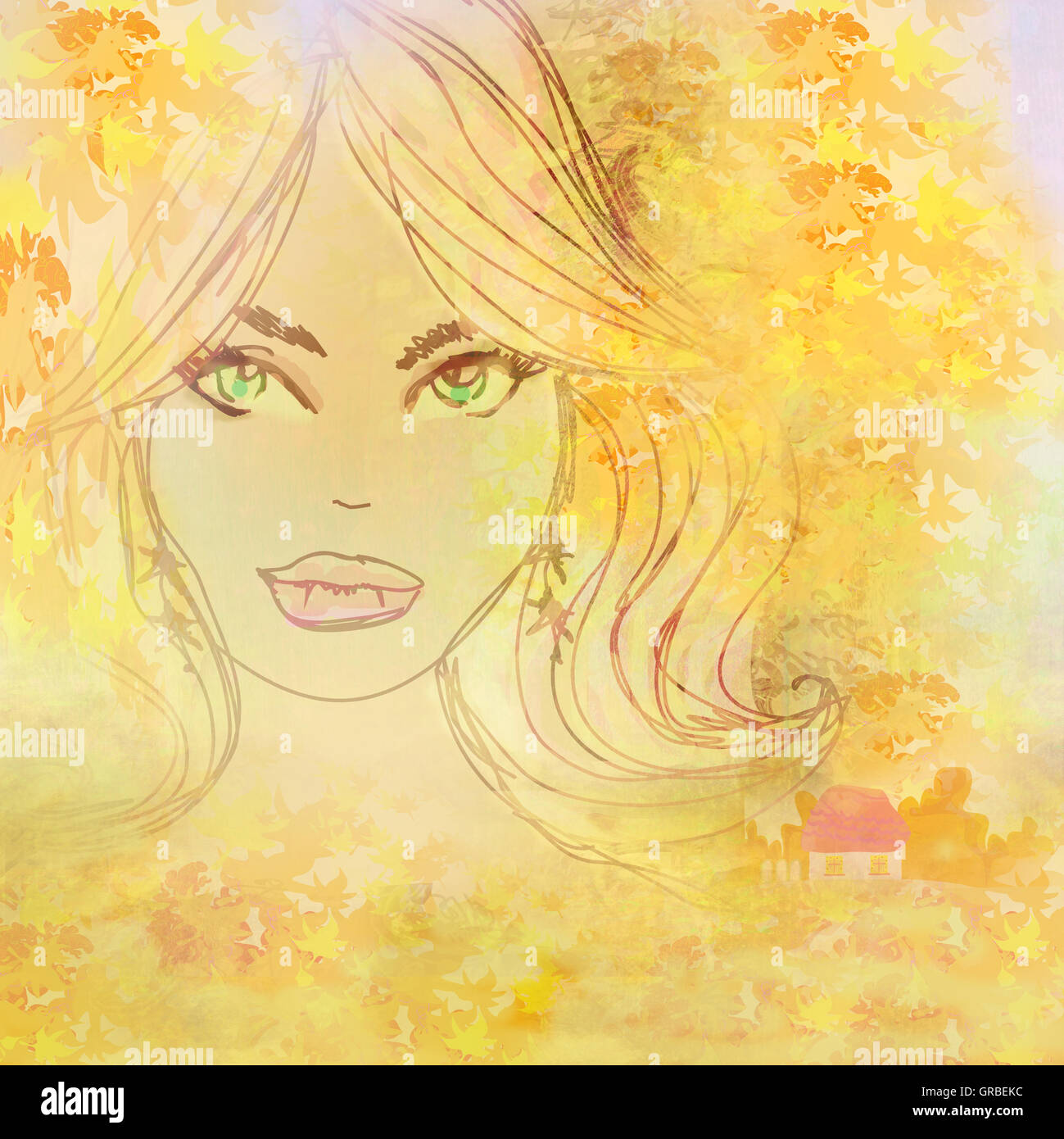 Scenery portrait hi-res stock photography and images - Alamy