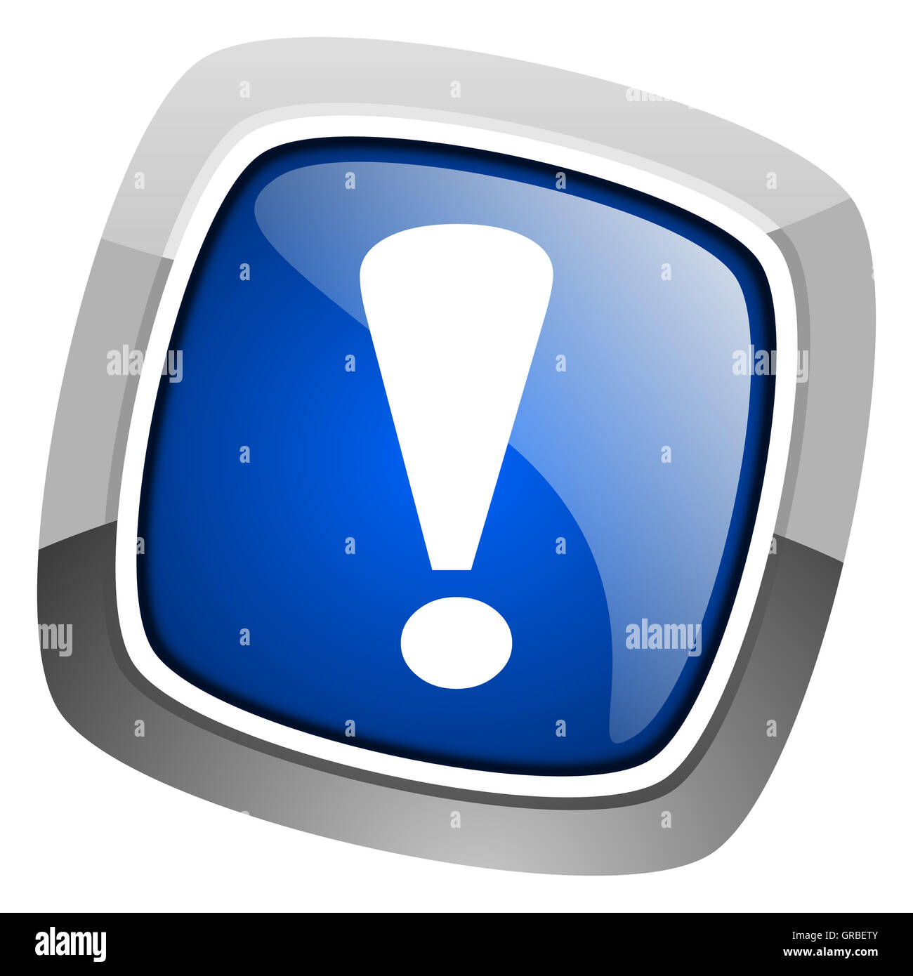 exclamation sign icon Stock Photo - Alamy