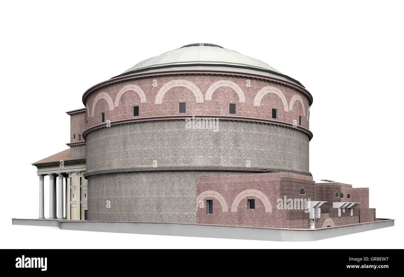 Pantheon Cut Out Stock Images & Pictures - Alamy