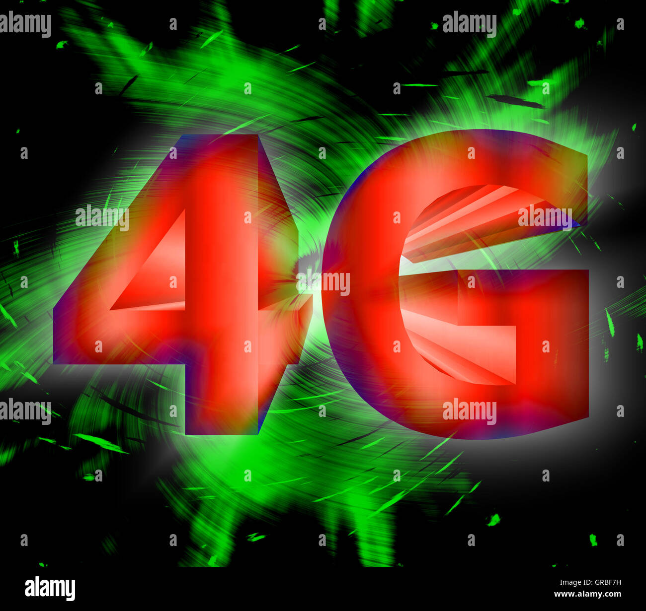 4G network symbol Stock Photo - Alamy