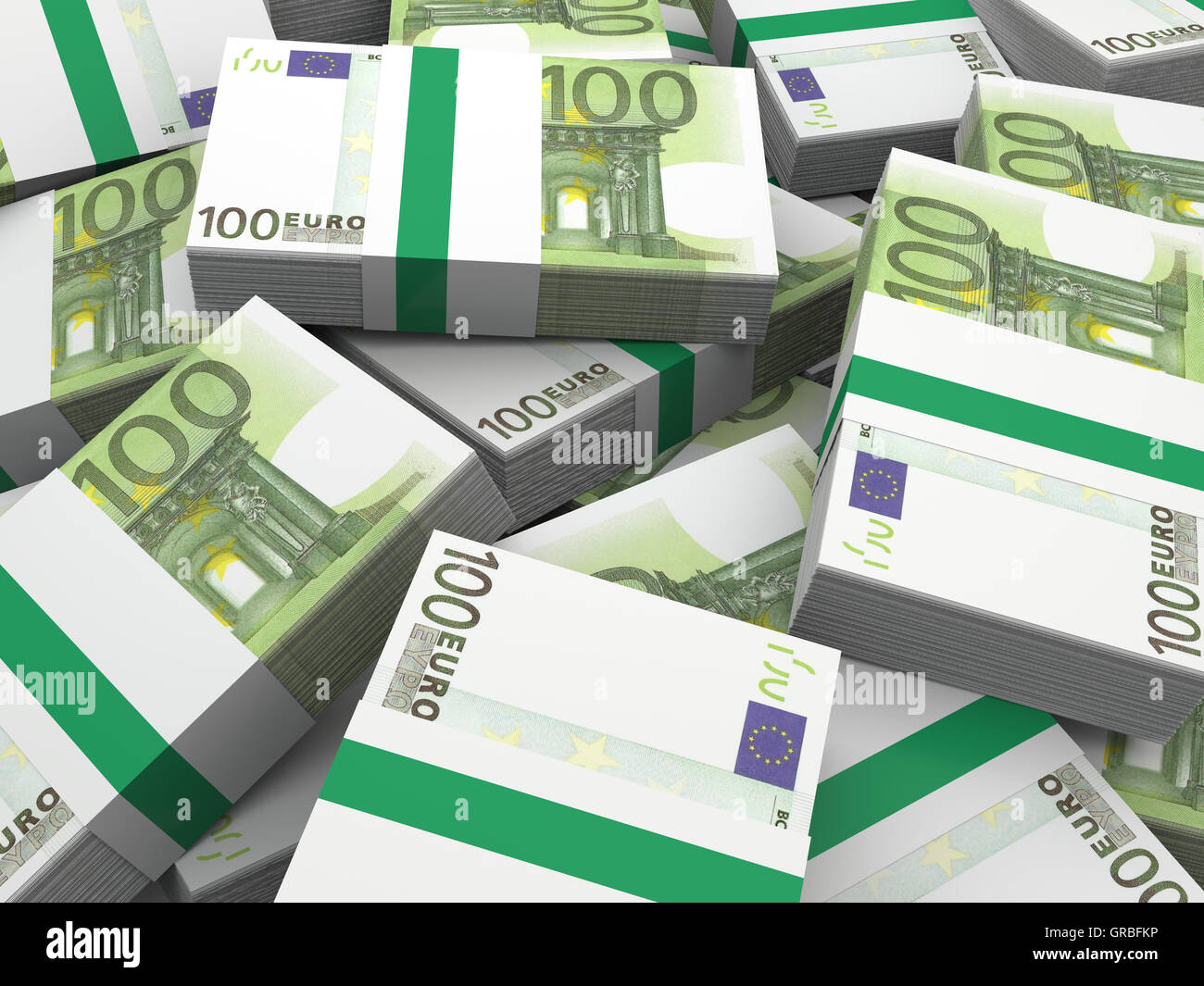 3d illustration euro banknotes hi-res stock photography and images - Alamy