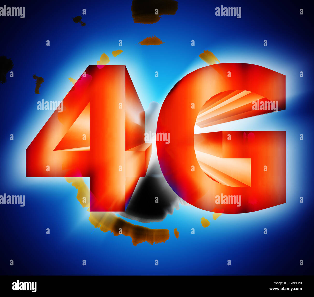 4G network symbol Stock Photo - Alamy