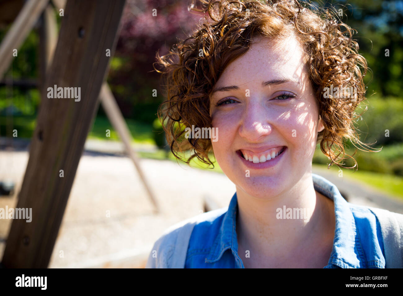 Beautiful Girl Portrait Stock Photo - Alamy