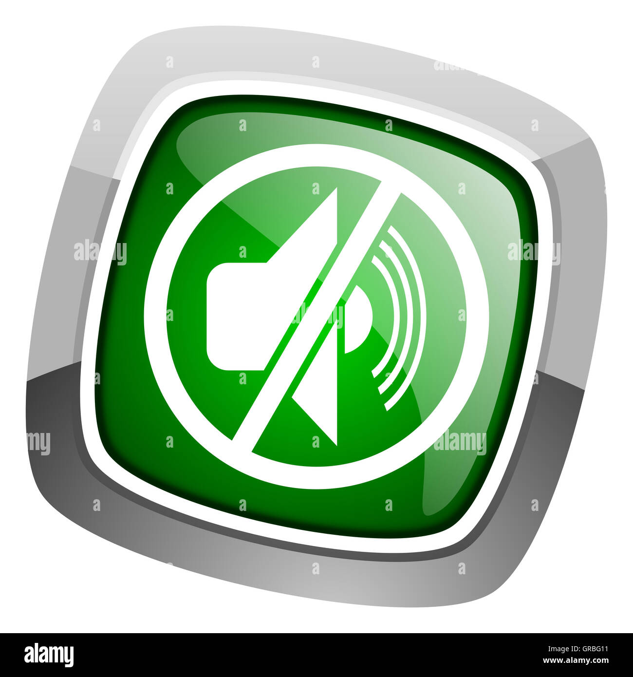 Mute icon hi-res stock photography and images - Alamy