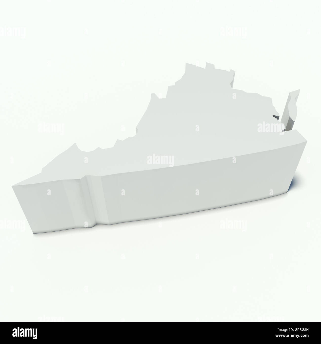 Richmond virginia map hi-res stock photography and images - Alamy