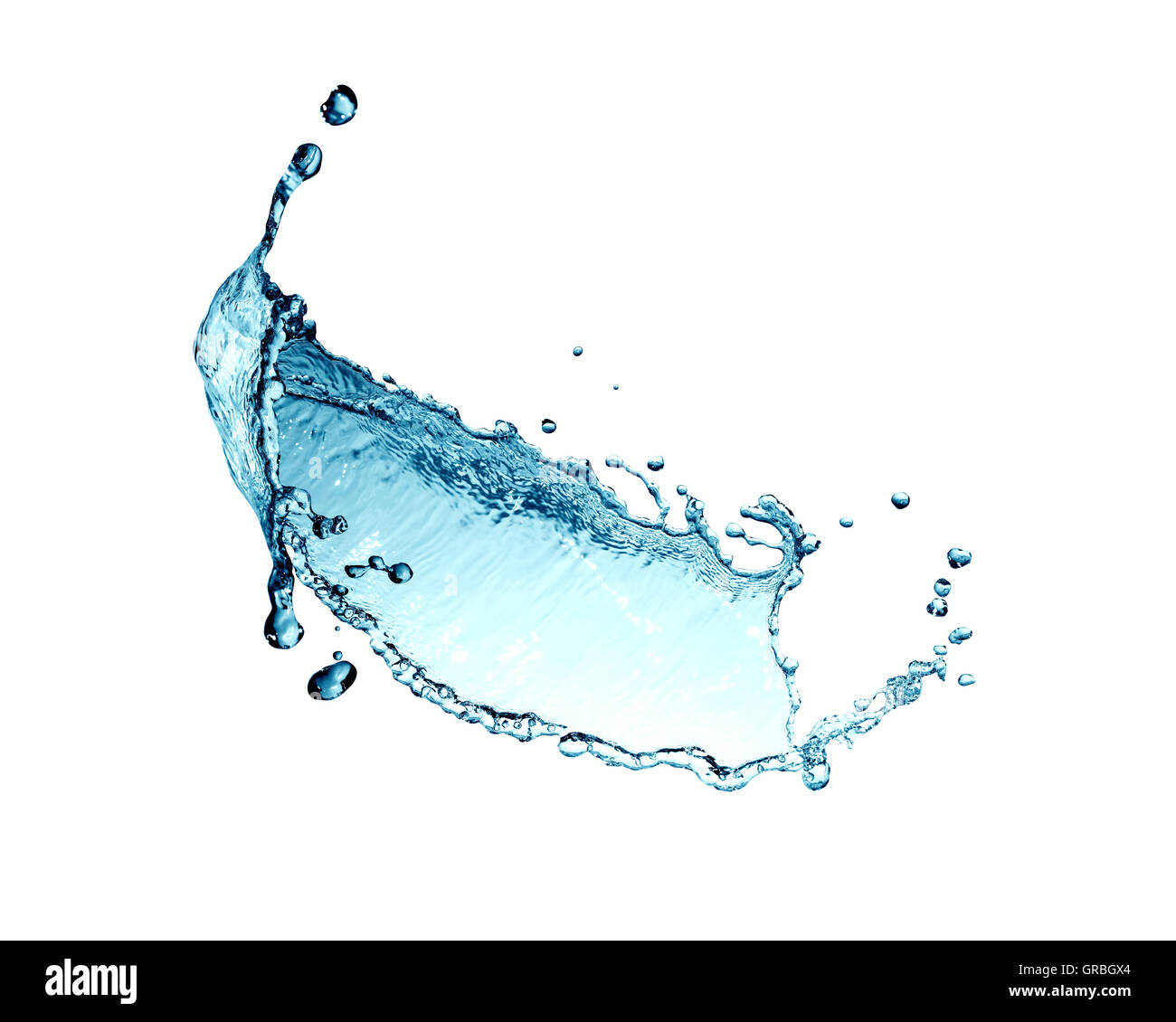 Ocean water spray Cut Out Stock Images & Pictures - Alamy