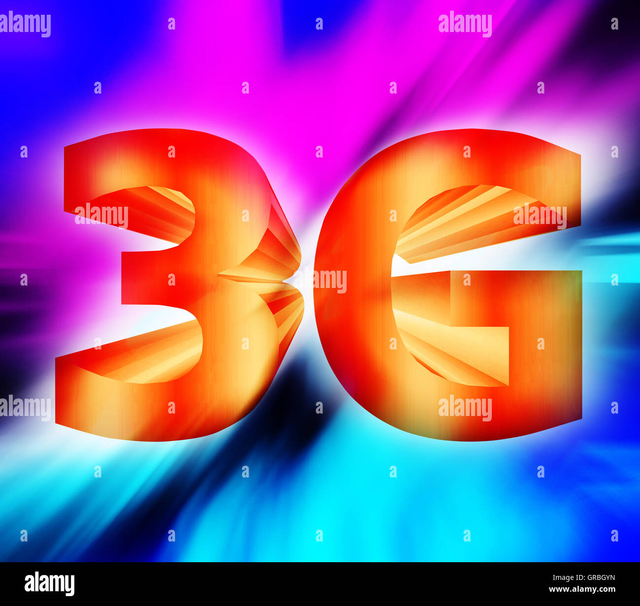 3G network symbol Stock Photo - Alamy