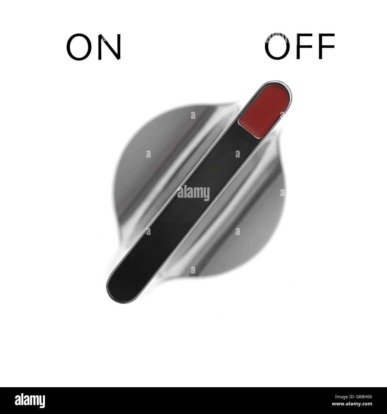 Turning off light switch Cut Out Stock Images & Pictures - Alamy