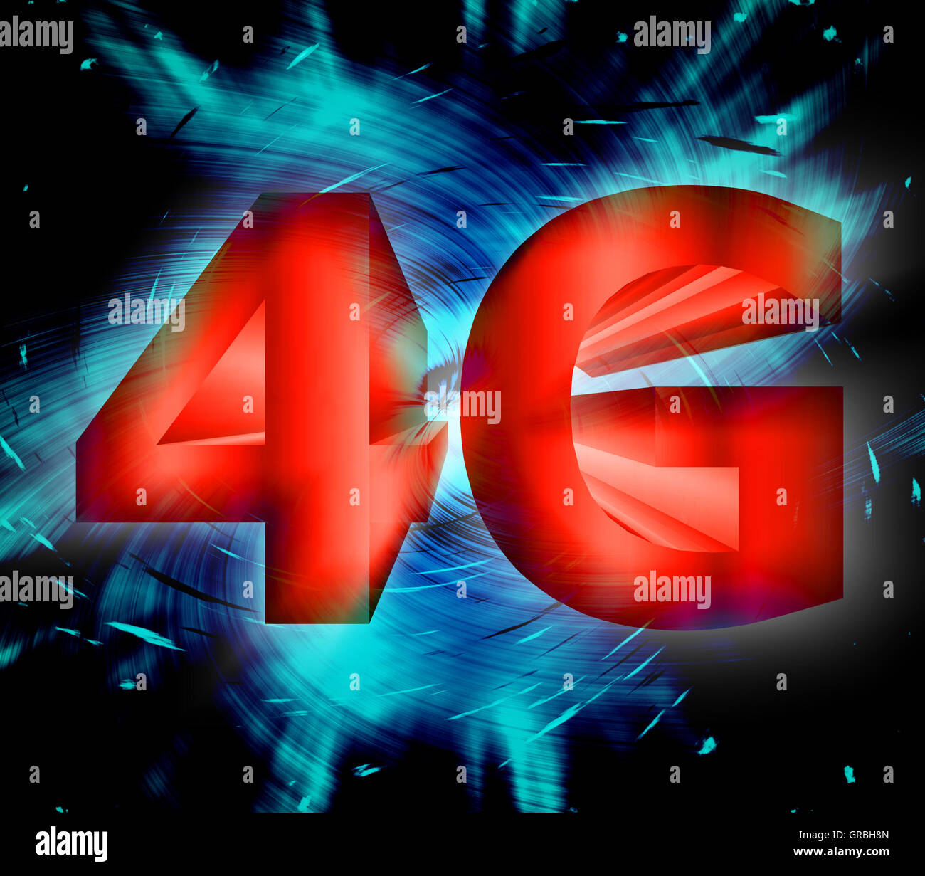 4G network symbol Stock Photo - Alamy
