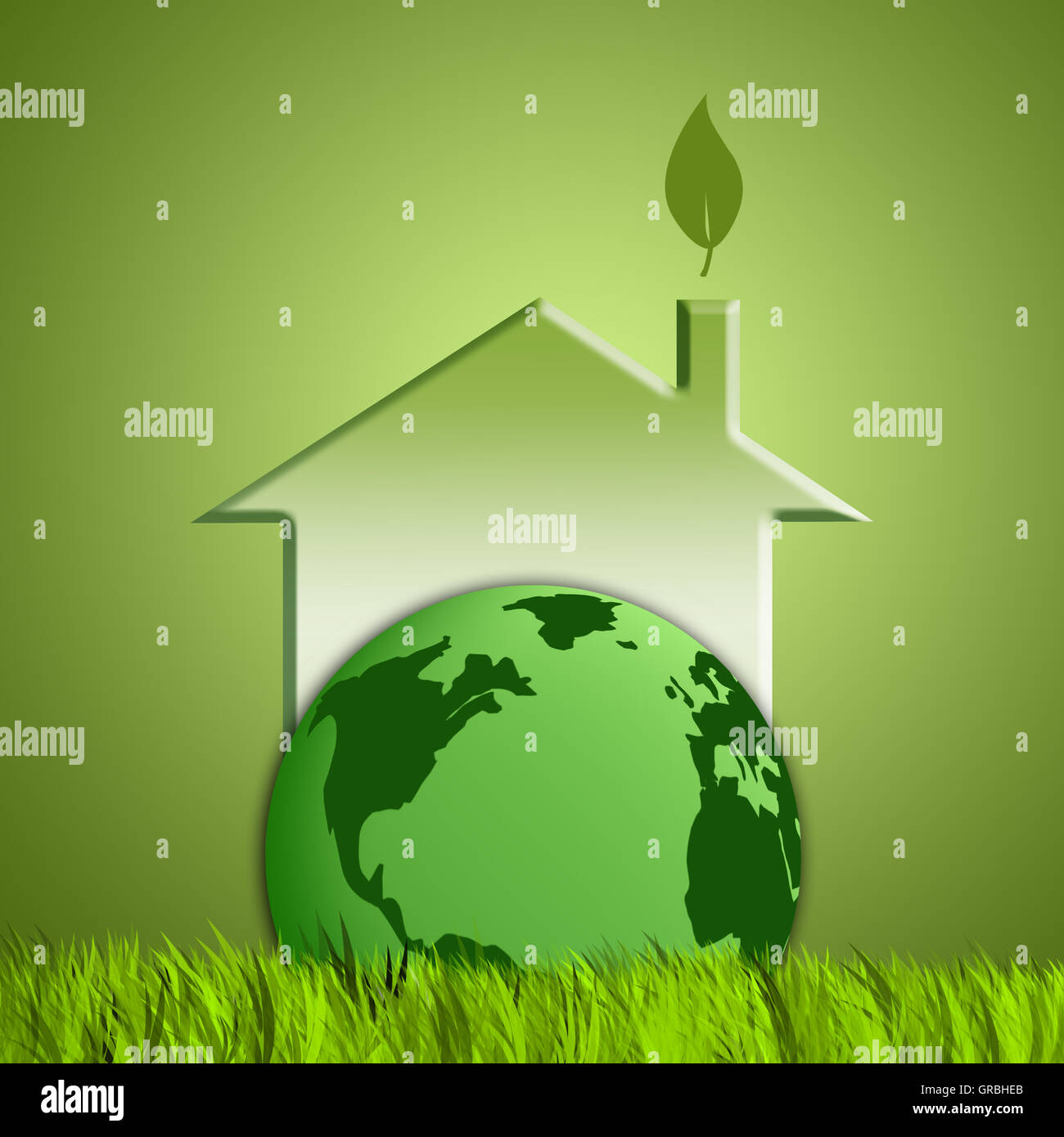 green earth for ecology Stock Photo - Alamy