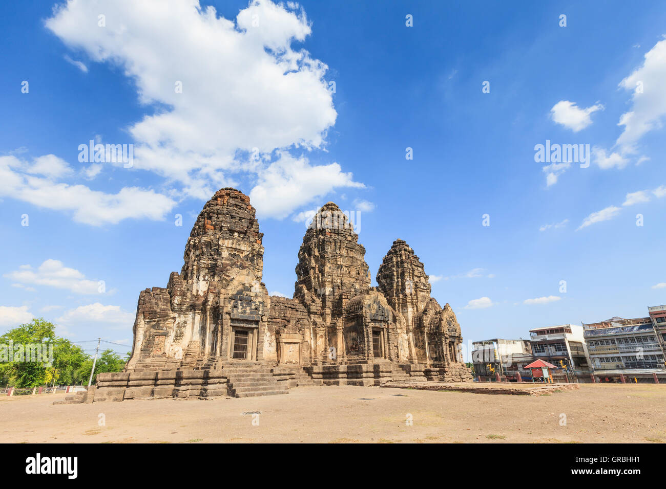 Buddhist temple,Phra Prang Sam Yod Pagoda Stock Photo - Alamy