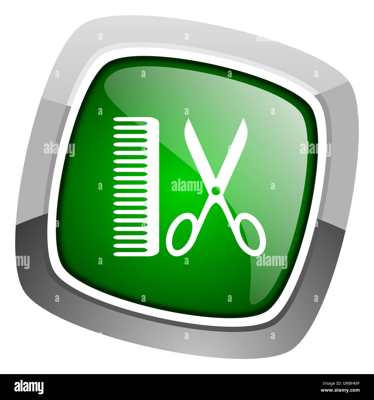 Barber icon hi-res stock photography and images - Alamy