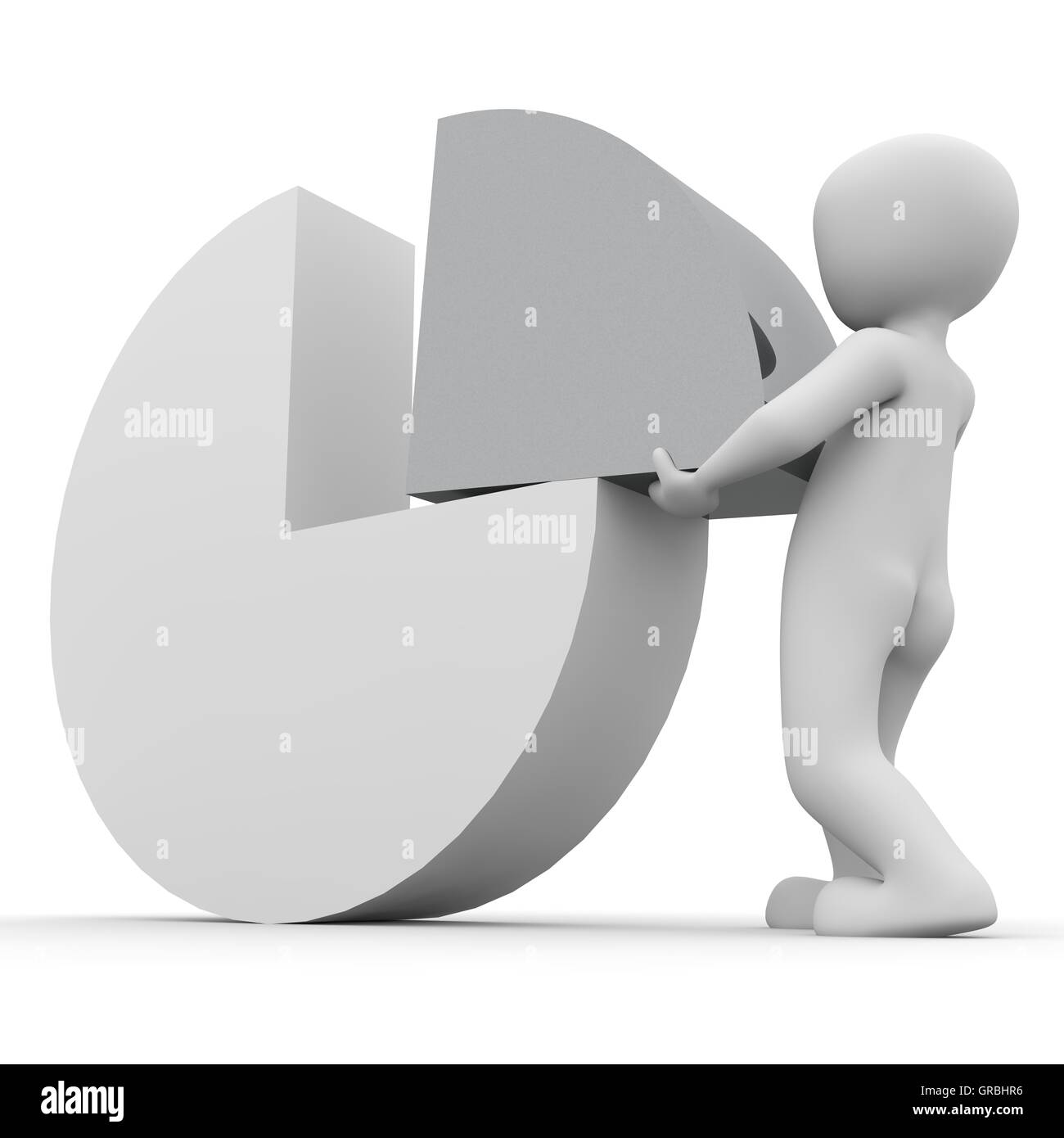 pie chart 11 Stock Photo - Alamy